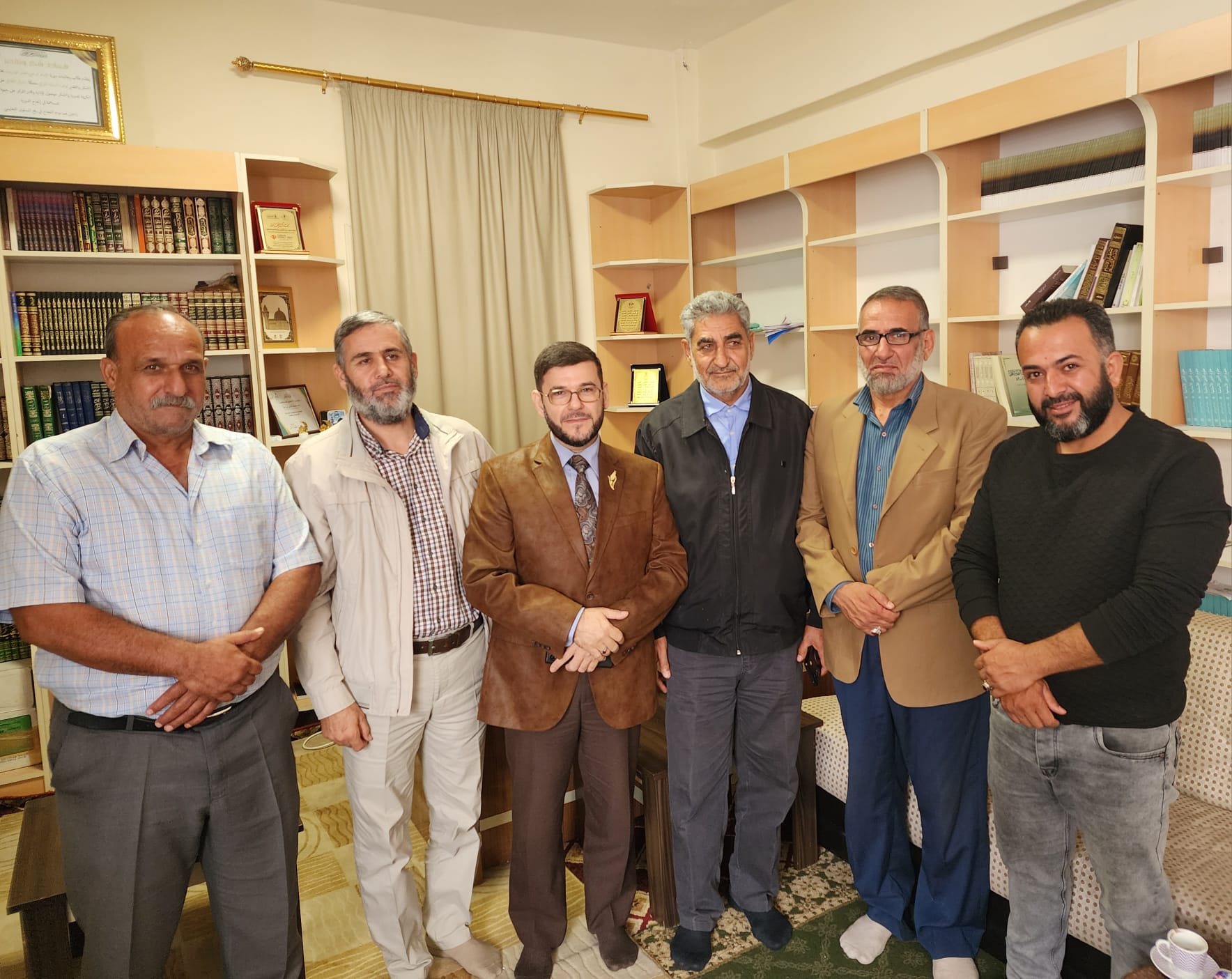 The head of the Syrian Future Movement visits a fledgling movement in ...