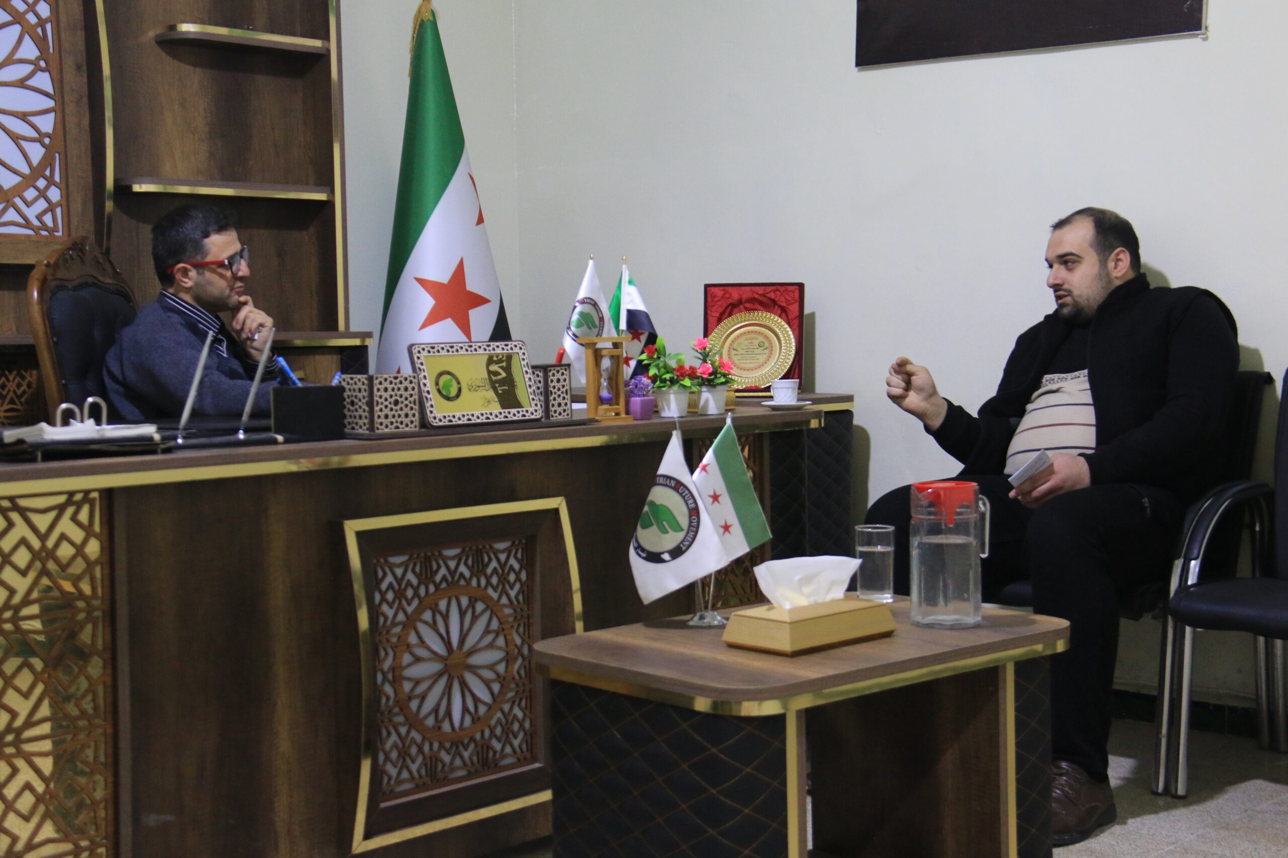 The visit of the Executive Director of the Subh Cultural Team to the ...